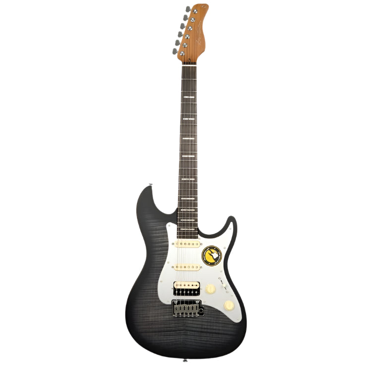 Sire Larry Carlton S7 FM New Gen Electric Guitar - Transparent Black – Chuck Levin's Washington ...