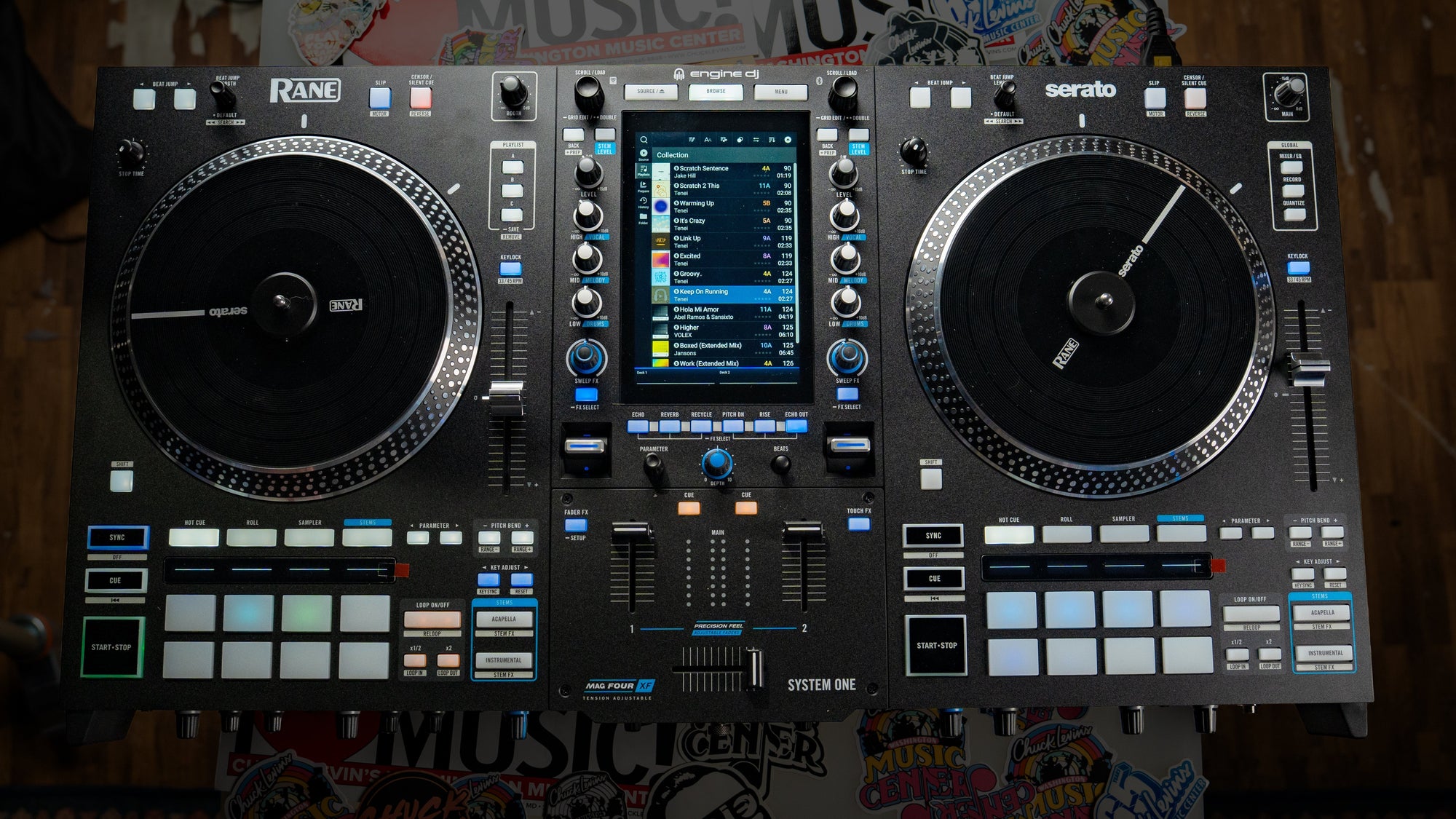 RANE System One | World’s First Motorized Standalone DJ System – Chuck ...