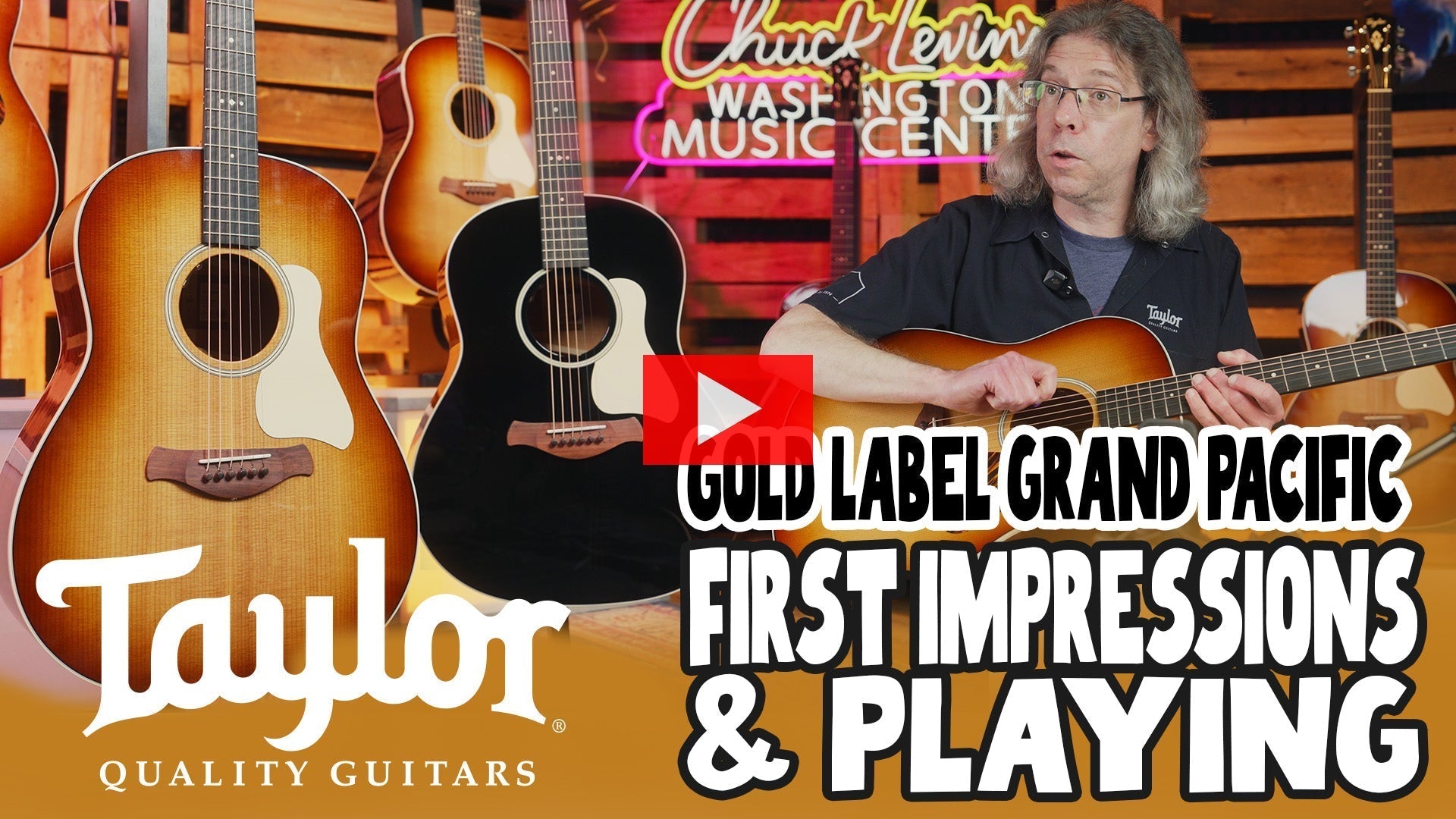 First Look! Taylor Gold Label Grand Pacific Guitars – Chuck Levin's ...
