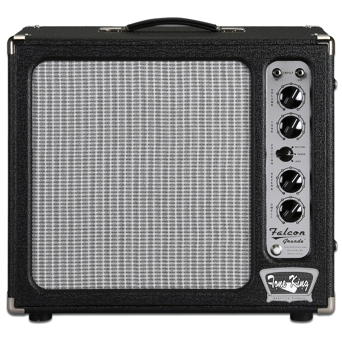 Tone King Falcon Grande 20-Watt 1x12-Inch Combo Amplifier - Black - Mi ...