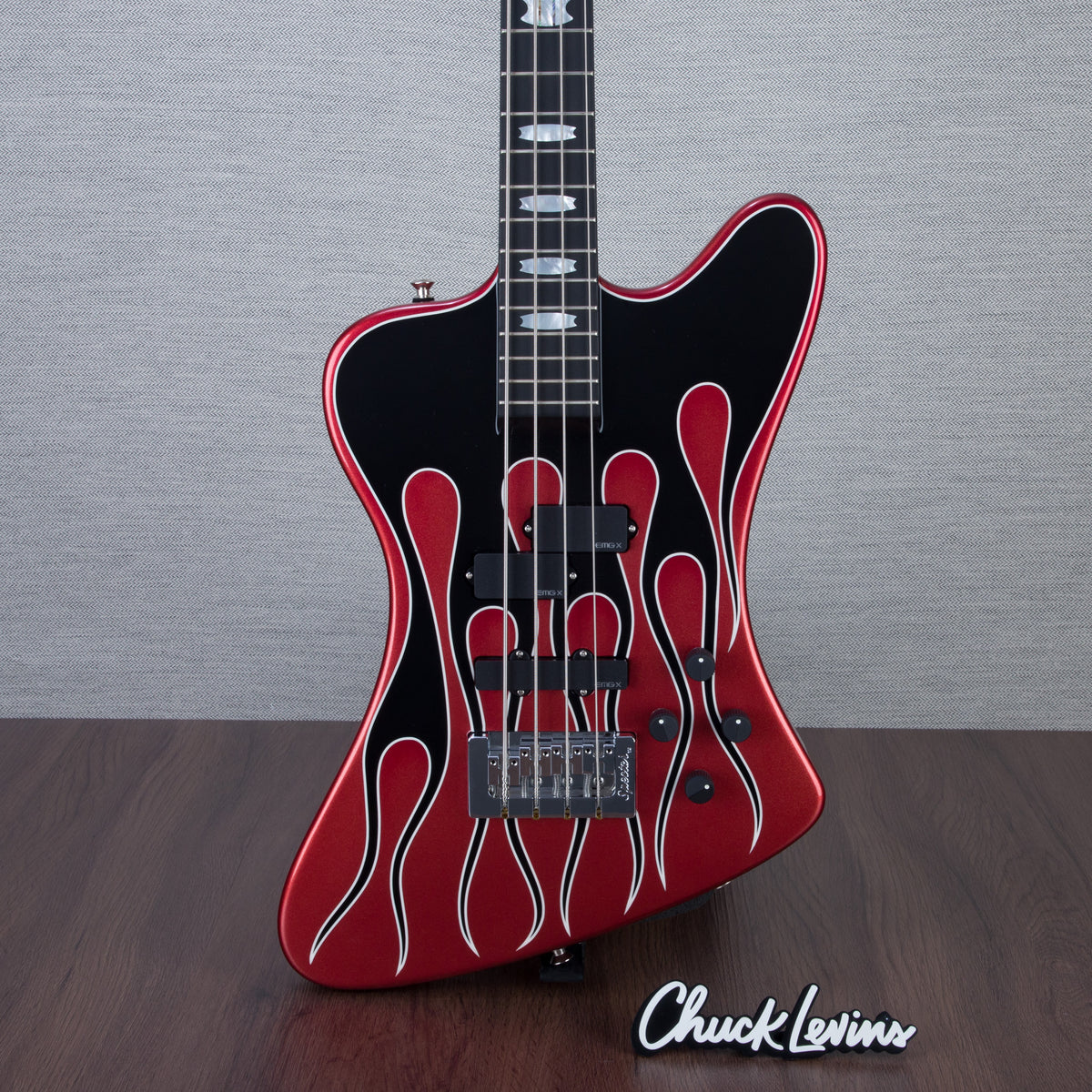 Spector USA Custom NS-2X Hot Rod Series Painted by Dan Lawrence Electr ...