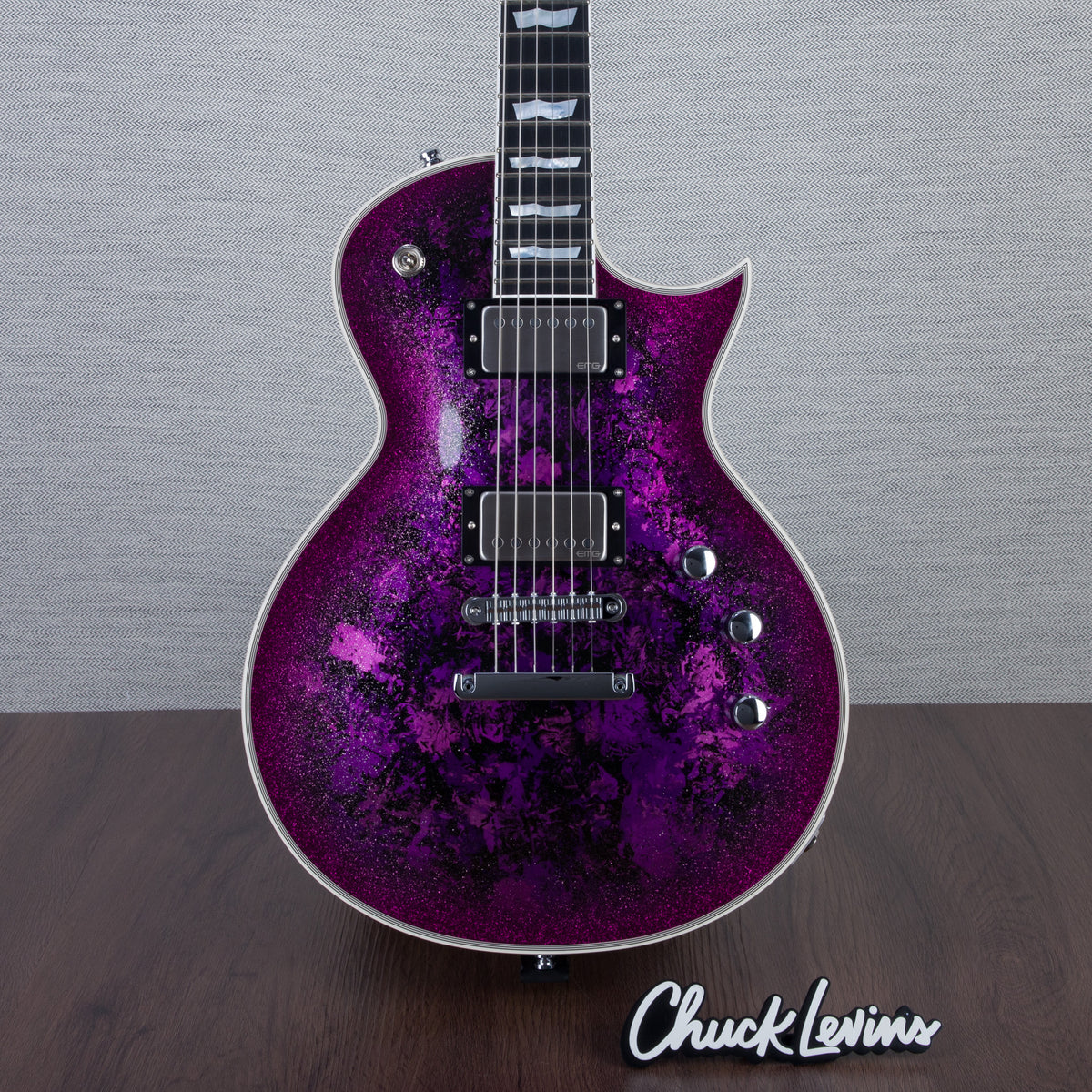 ESP Original Series Eclipse Custom Electric Guitar - Purple Peel ...
