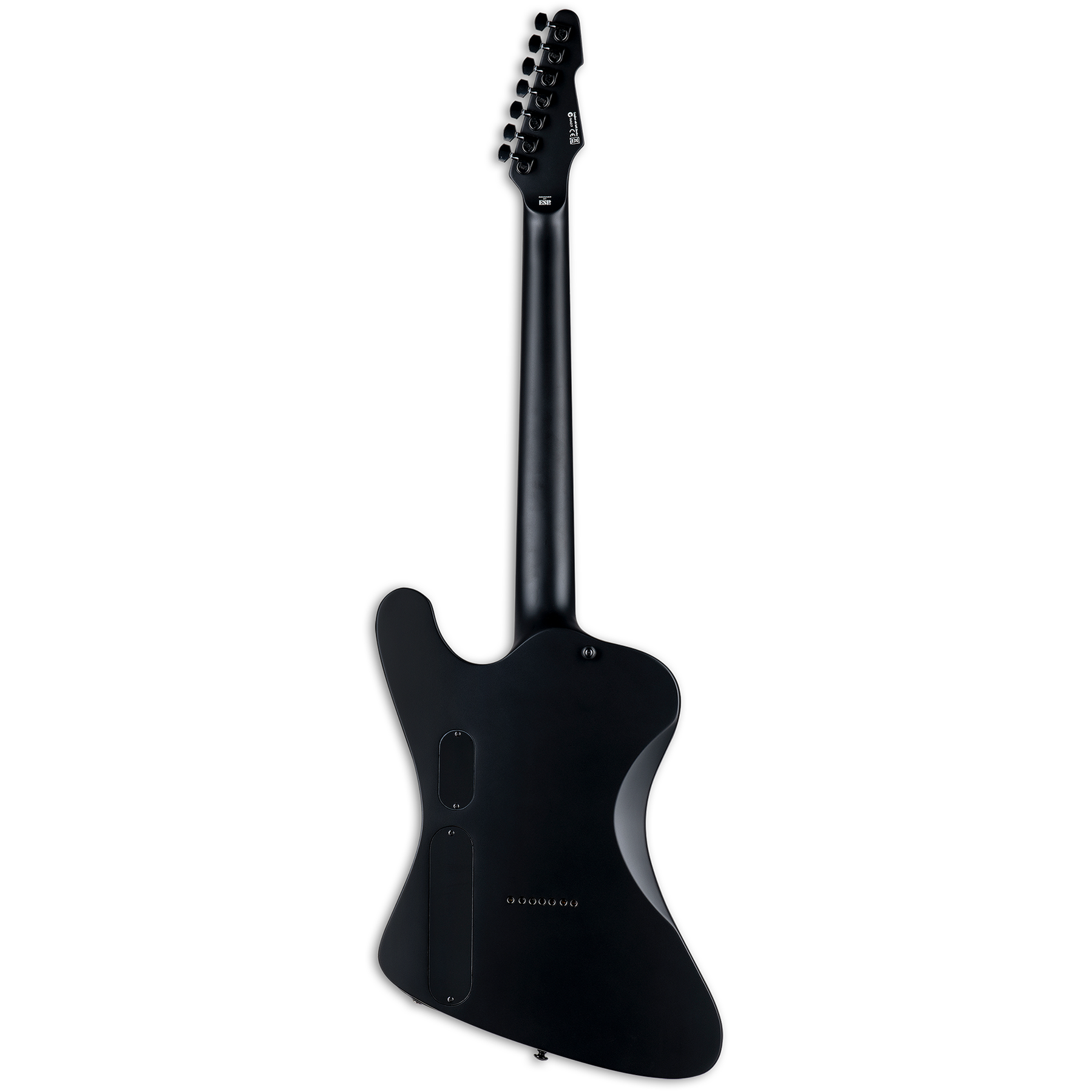 ESP Phoenix-7 Baritone Black Metal 7-String Electric Guitar - Black Sa ...