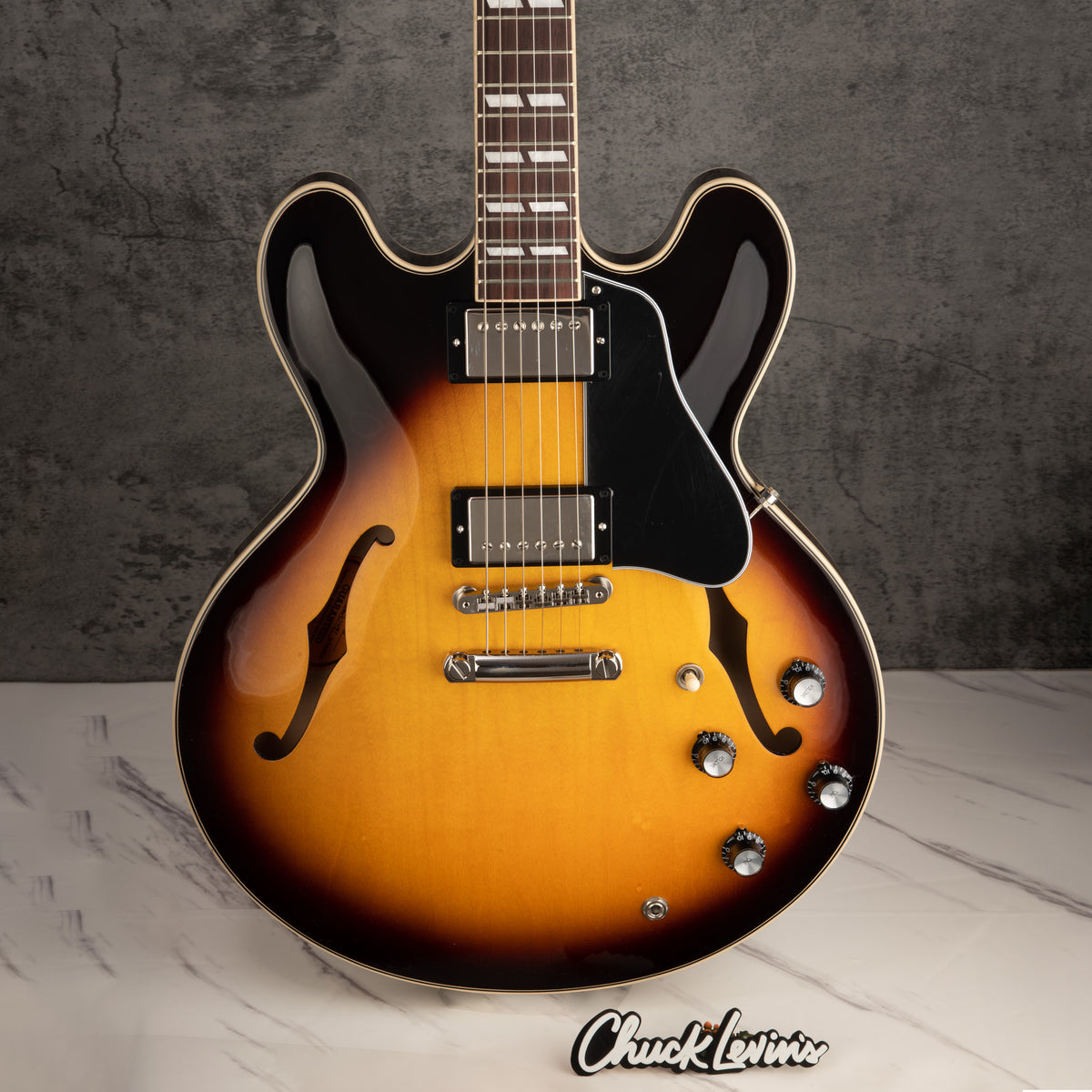 Gibson ES-345 Semi-Hollowbody Electric Guitar - Vintage Burst - #20662 ...
