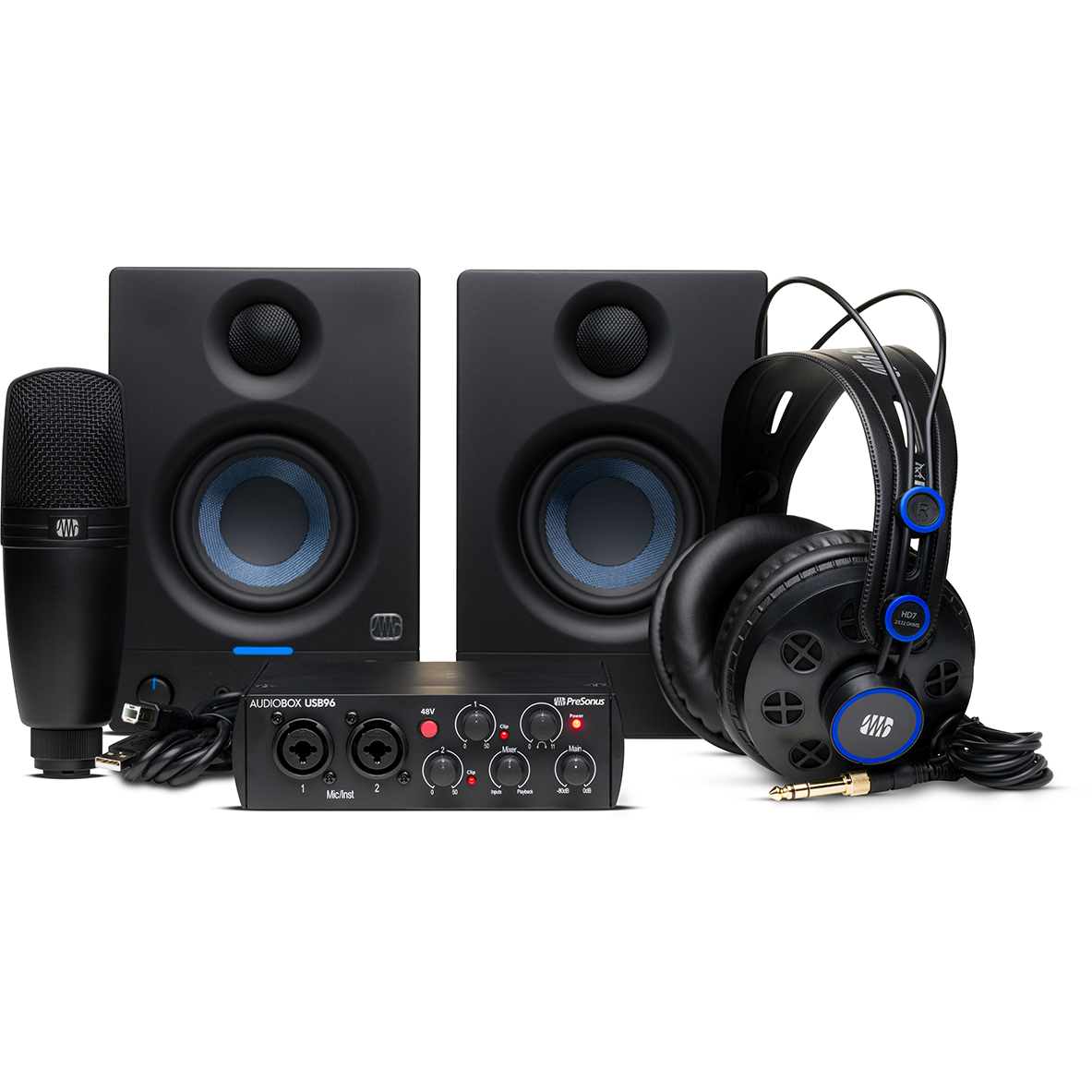 PreSonus Audiobox USB 96 Complete Bundle – Chuck Levin's Washington ...