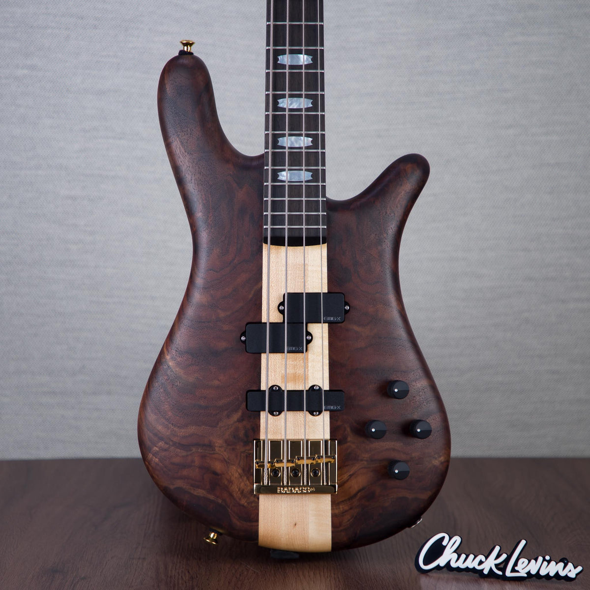 Spector USA NS-2 Electric Bass Guitar - Walnut Natural - #1929 – Chuck ...
