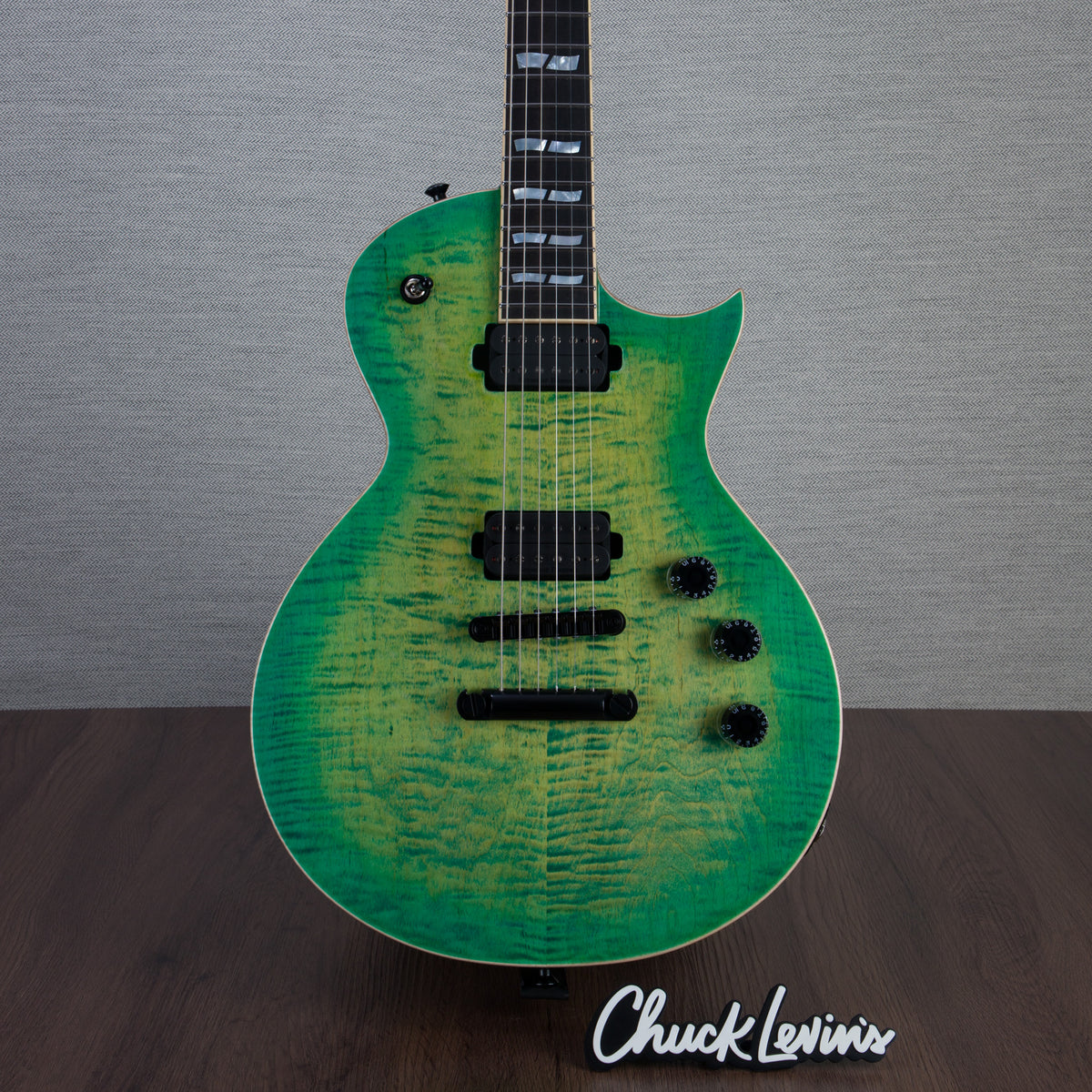 ESP USA Eclipse Electric Guitar - Lime Burst – Chuck Levin's Washington ...