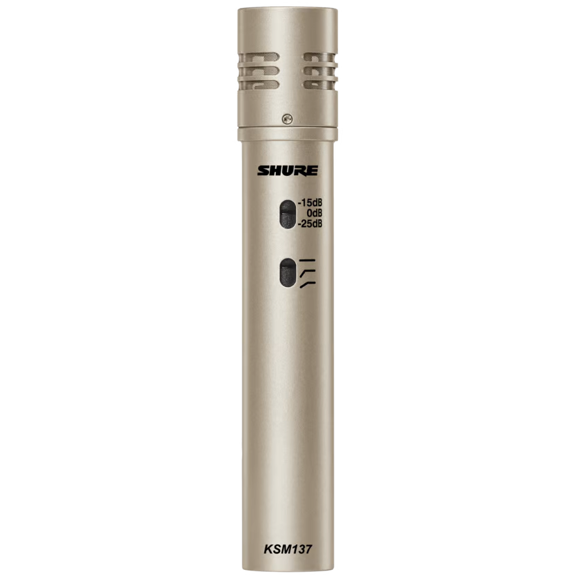 Shure KSM137/SL Cardioid Condenser Instrument Microphone – Chuck Levin ...