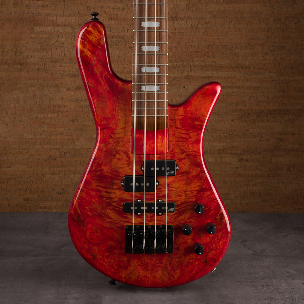 Spector USA Custom NS2 Bolt-On Bass Guitar - Inferno Red Gloss - #555 ...
