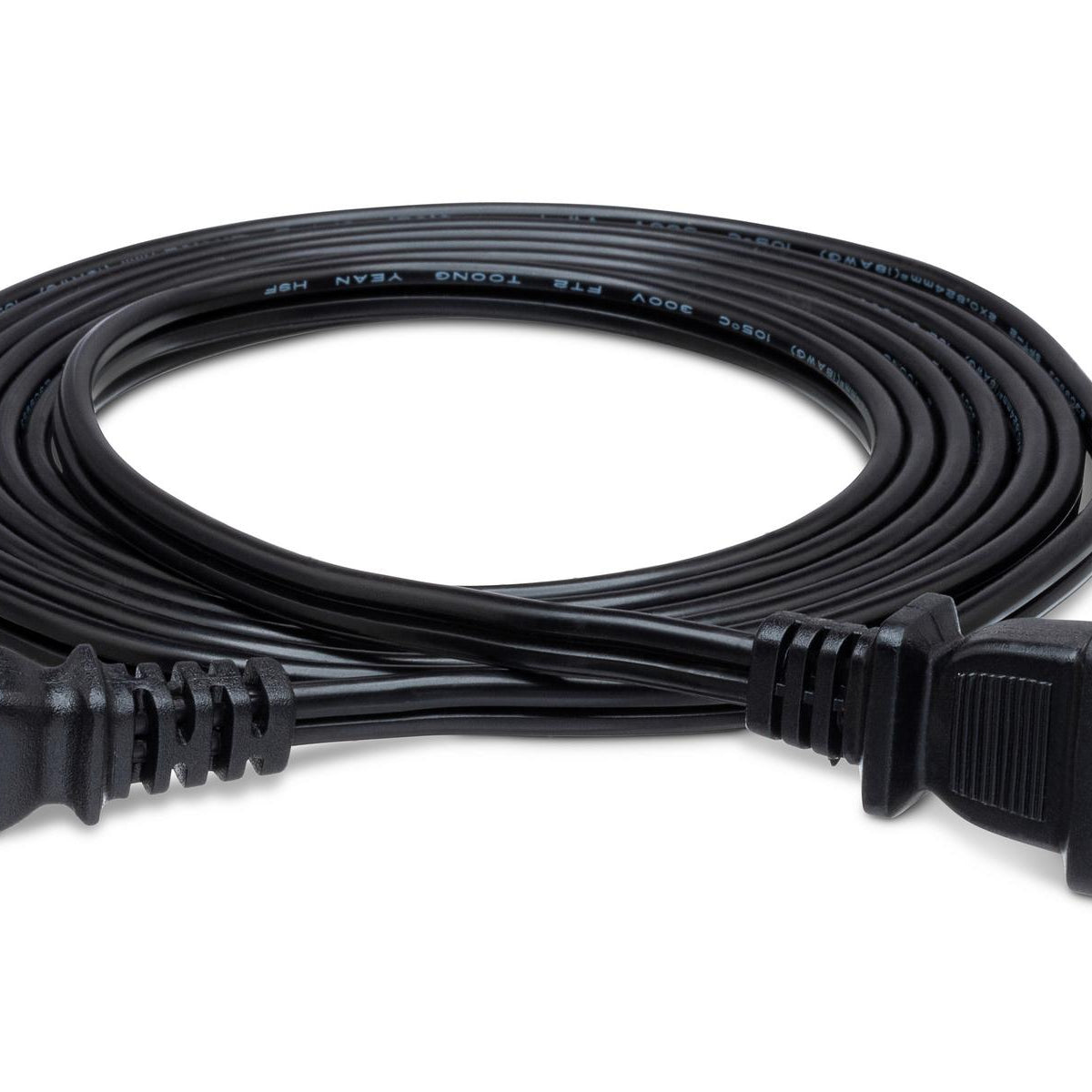 Hosa PWP-461 NEMA 1-15P to IEC C7 Polarized Power Cord - 8 foot – Chuck ...