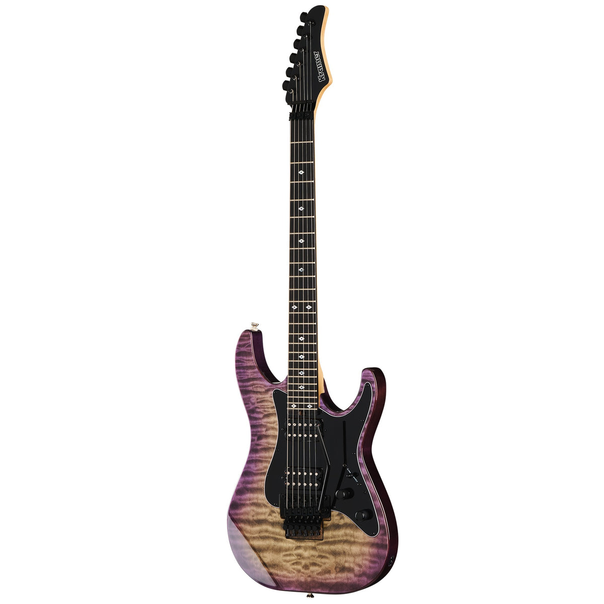 Kramer Volante Quilt HHFR Electric Guitar - Ultraviolet Burst – Chuck ...
