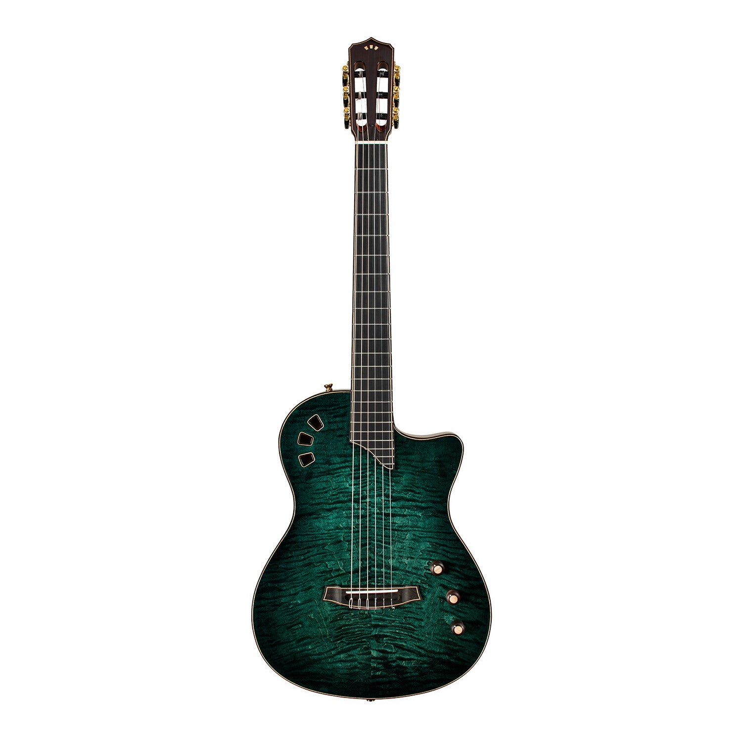 Cordoba Stage Artist Nylon String Acoustic Electric Guitar - Agave Bur ...