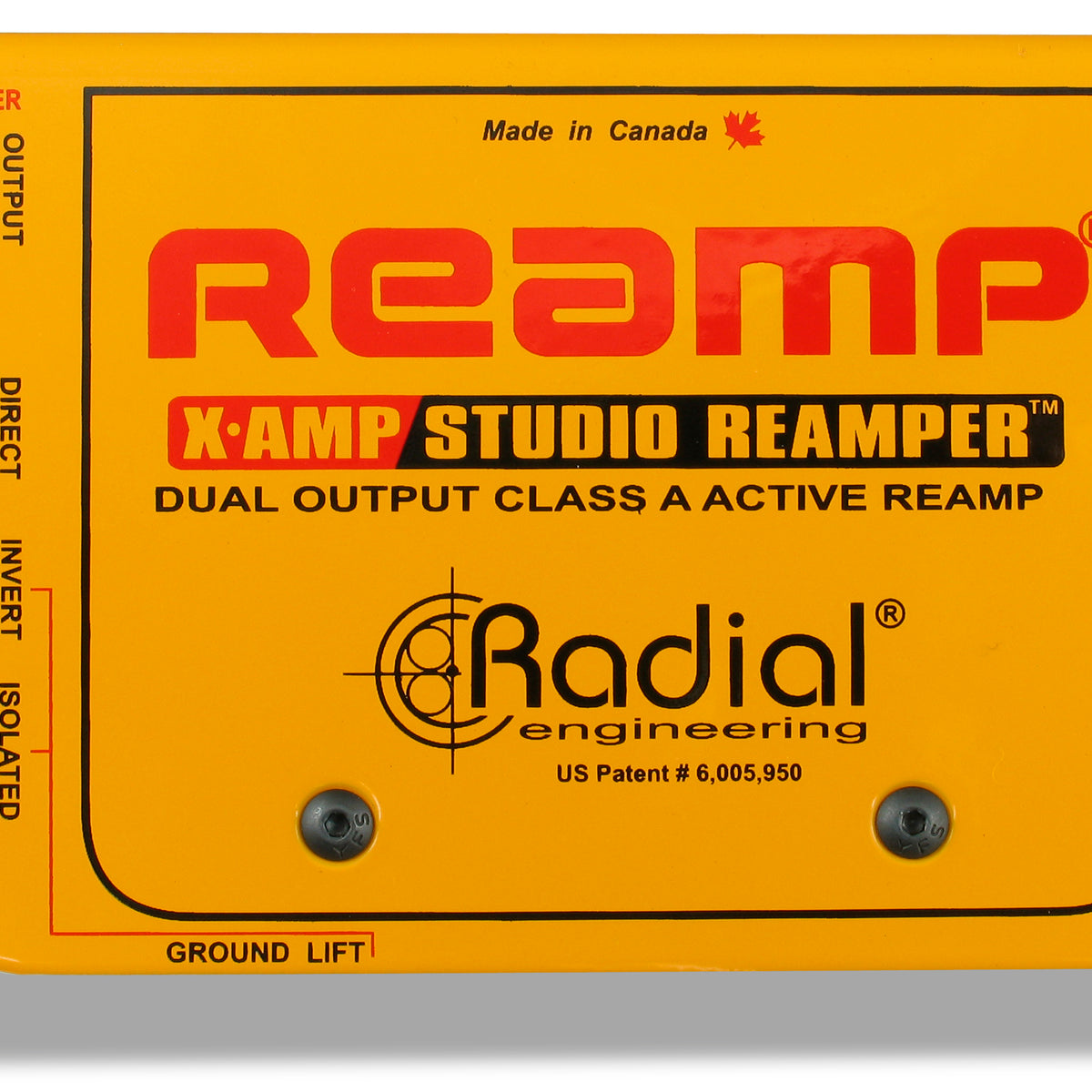 Radial Engineering X-Amp Active Re-Amplifier – Chuck Levin's Washington ...