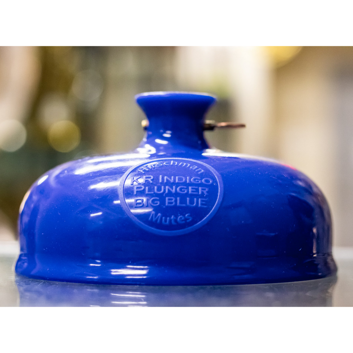 Hirschman KR Indigo Big Blue Trombone Plunger Mute – Chuck Levin's ...