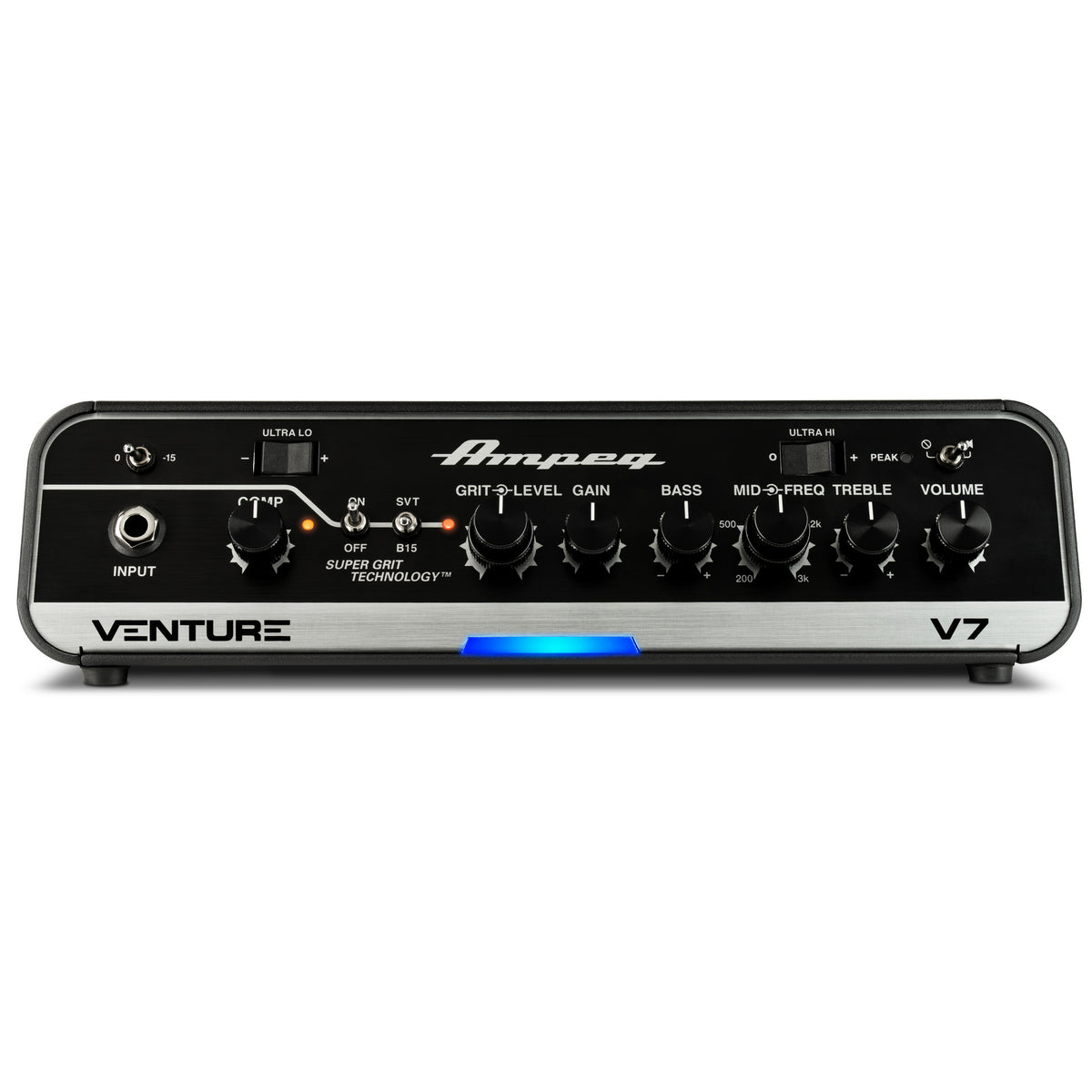 Ampeg Venture V7 700-Watt Solid State Bass Amplifier Head – Chuck Levin ...
