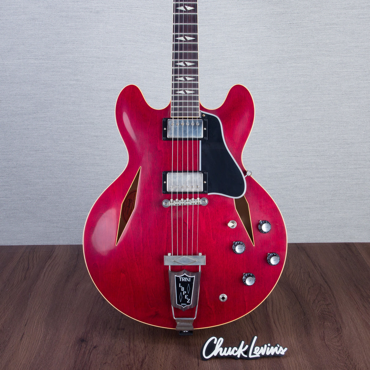 Gibson Custom Shop 1964 Trini Lopez Standard - Viking Red - CHUCKSCLUS ...