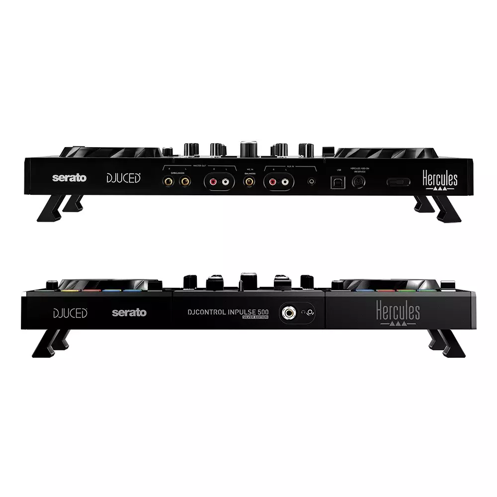 Hercules DJ Control Inpulse 500 Limited Edition Silver – Chuck Levin's ...