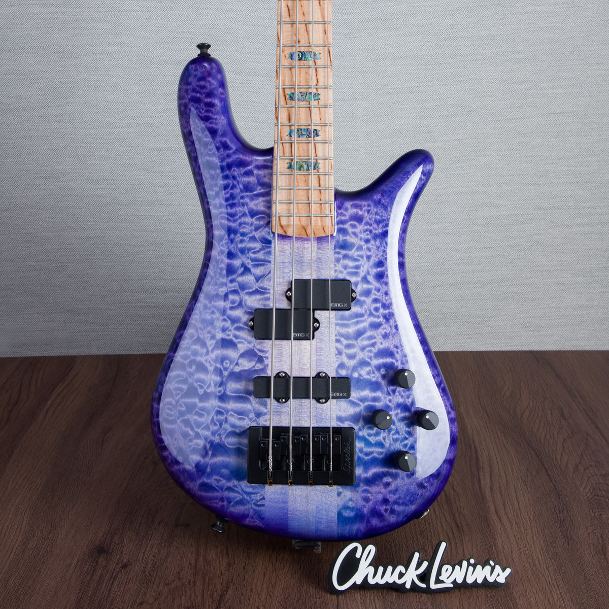 Spector USA Custom NS2 Bass Guitar - Rain Glow - #1603 – Chuck Levin's ...
