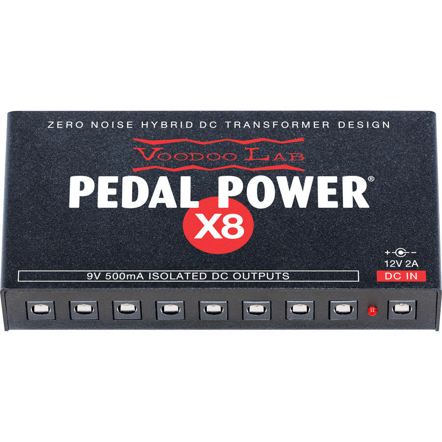 Voodoo Lab Pedal Power X8 High Current Power Supply – Chuck Levin's ...