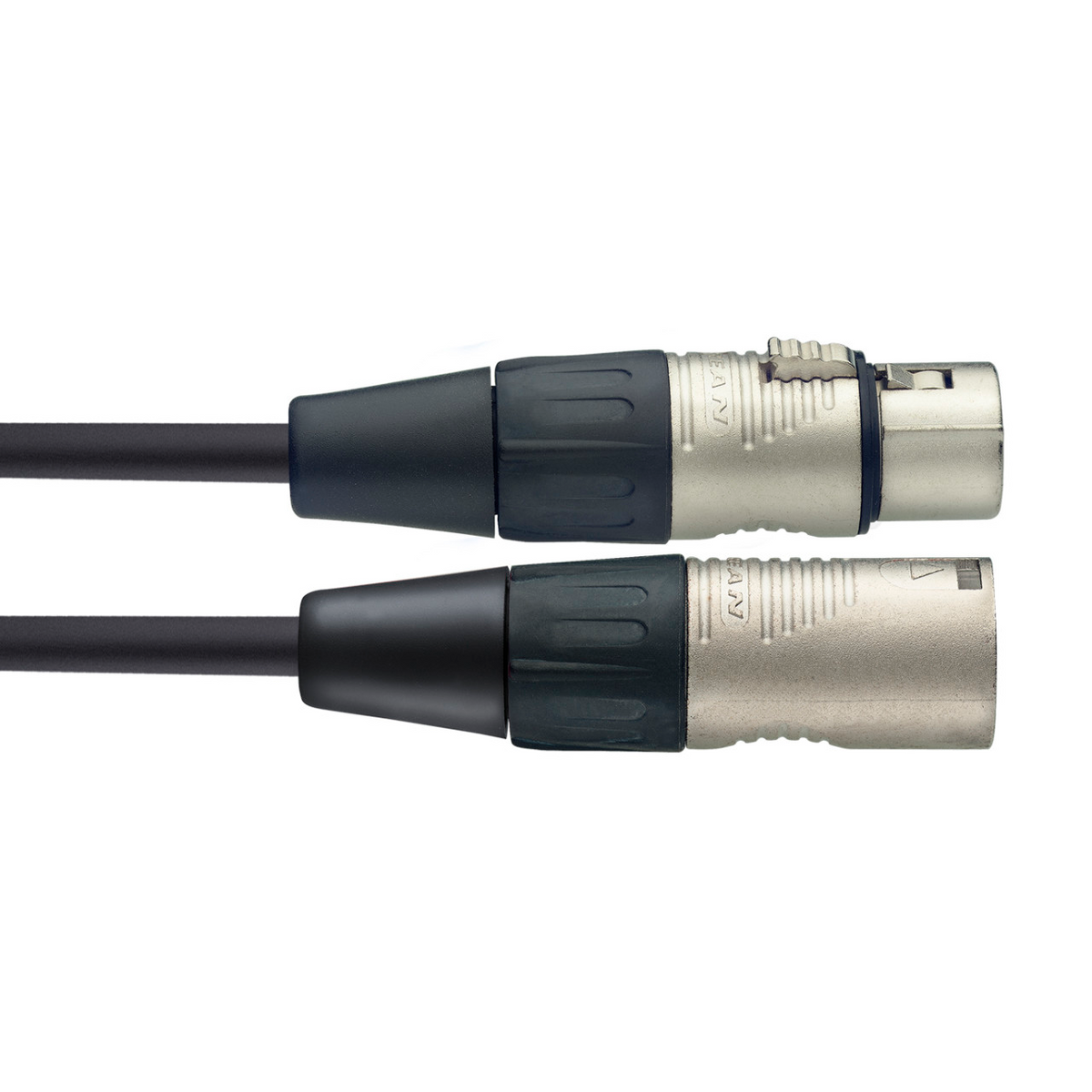 Stagg XLR-XLR 20'(6m) Microphone Cable / Powered Speaker Cable - Black ...