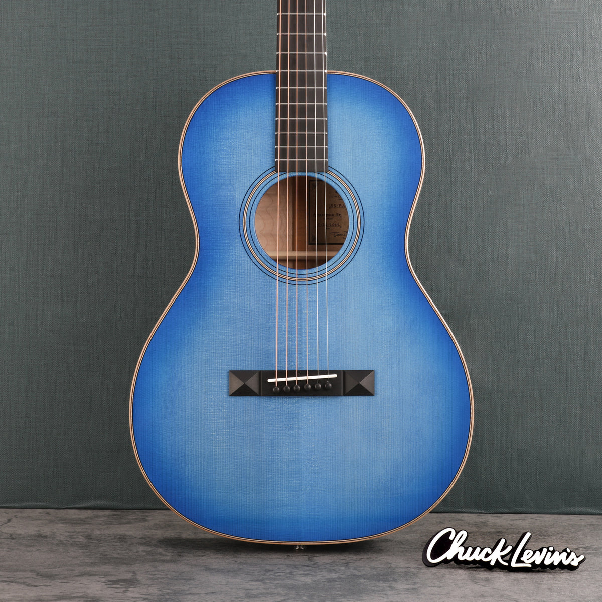 Bedell Seed to Song Parlor Acoustic Guitar - Quilt Maple and Adirondac ...
