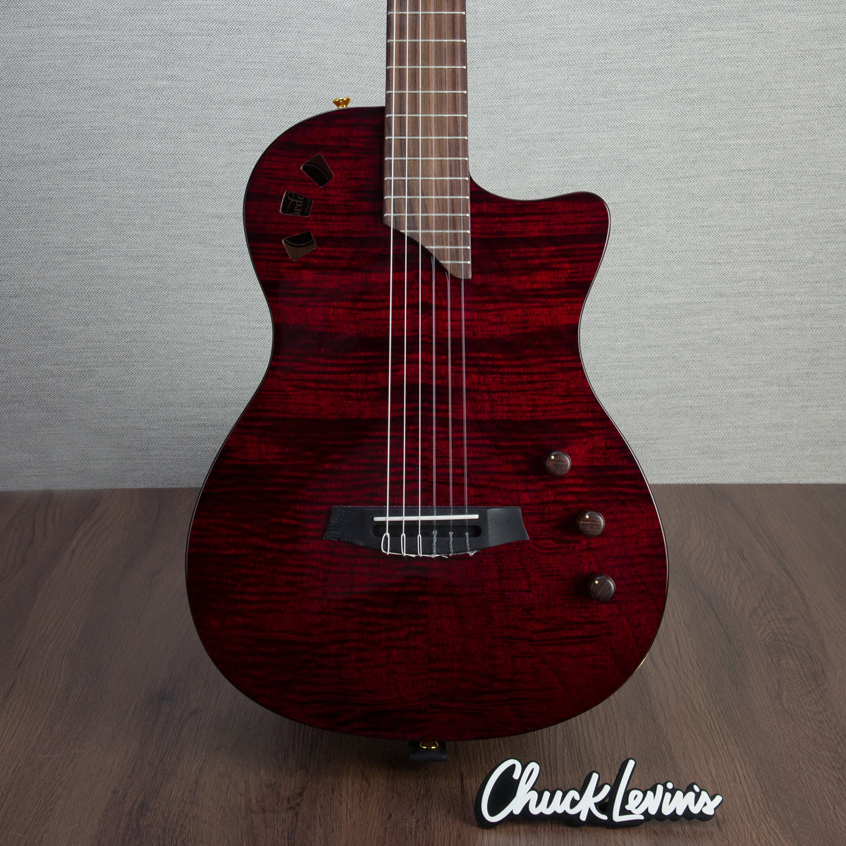 Cordoba Stage Limited Electric Nylon String Guitar - Garnet – Chuck ...