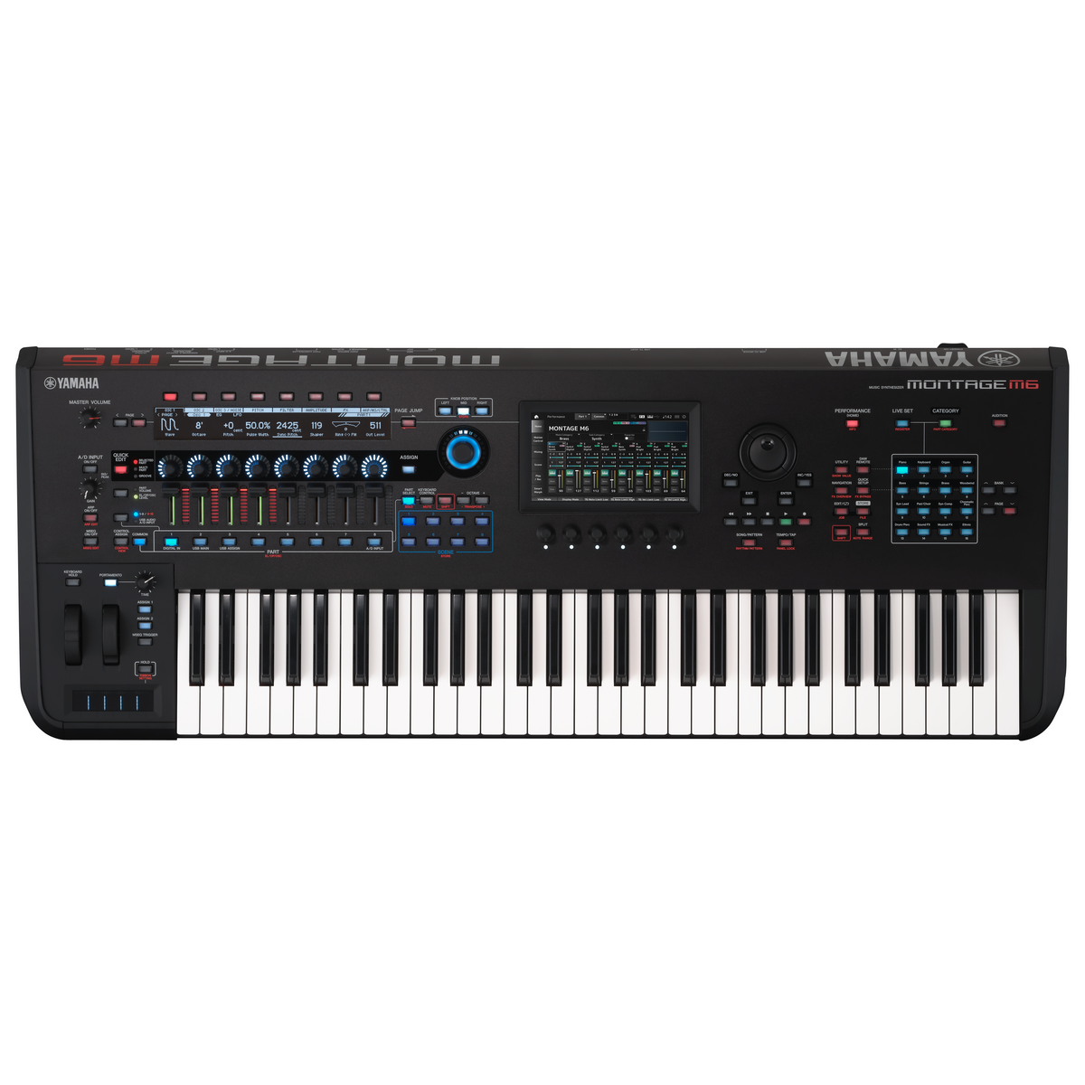 Yamaha Montage M6 2nd Gen 61-Key Flagship Synthesizer — Chuck Levin's ...