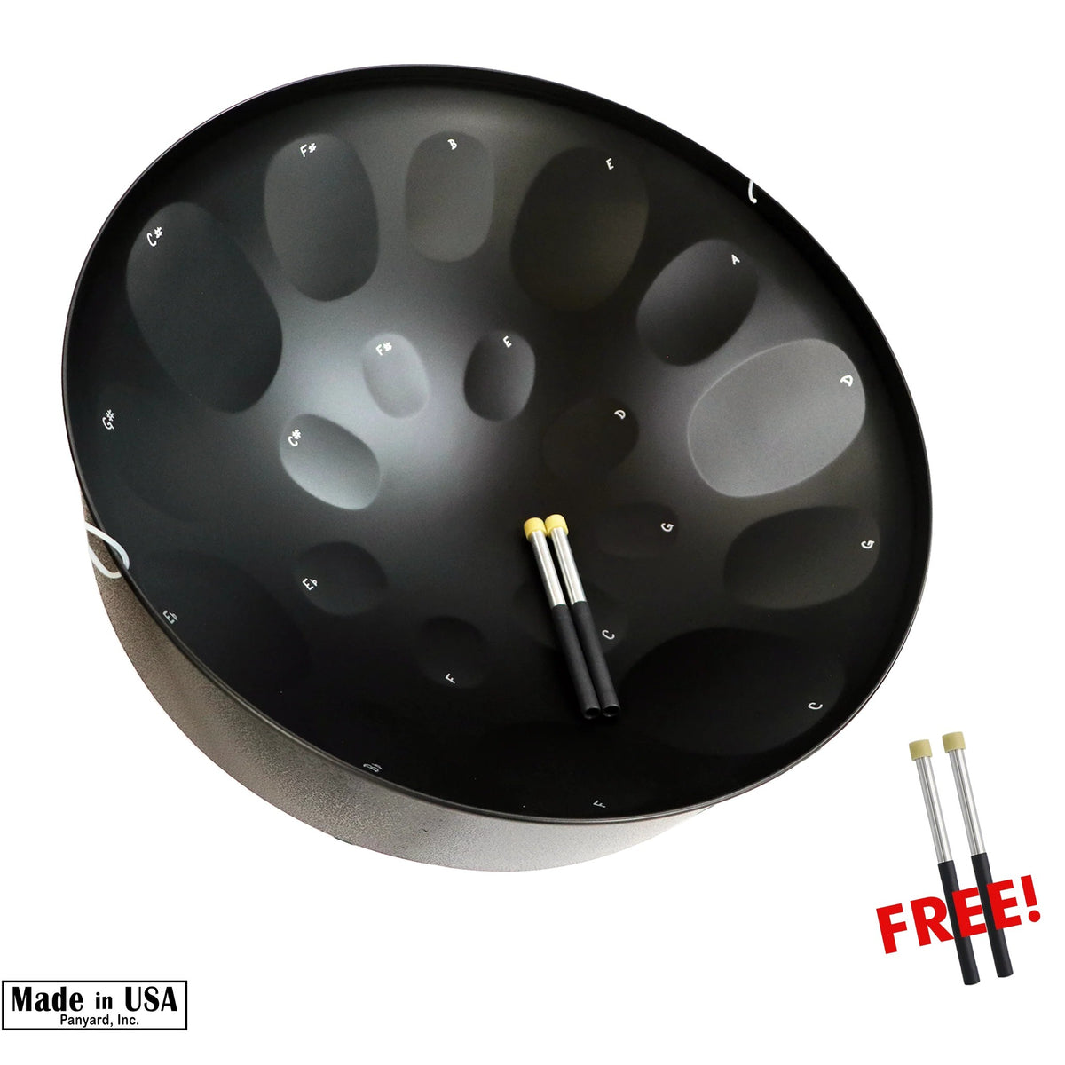 Panyard C-20 Lead Steel Pan - Caribbean Night – Chuck Levin's ...