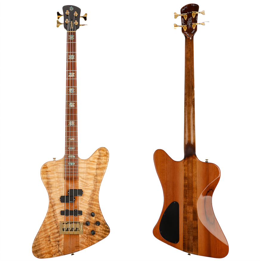 Spector X Series USA Custom NS-2X Electric Bass - Natural — Chuck Levin ...
