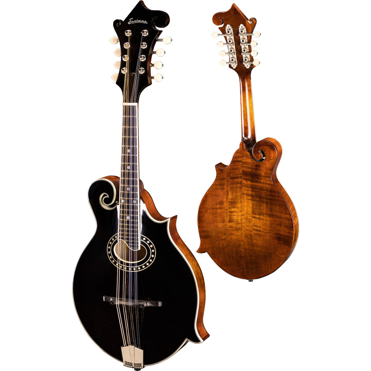 Eastman Limited Edition MD514 F-Style Mandolin - Black – Chuck Levin's ...