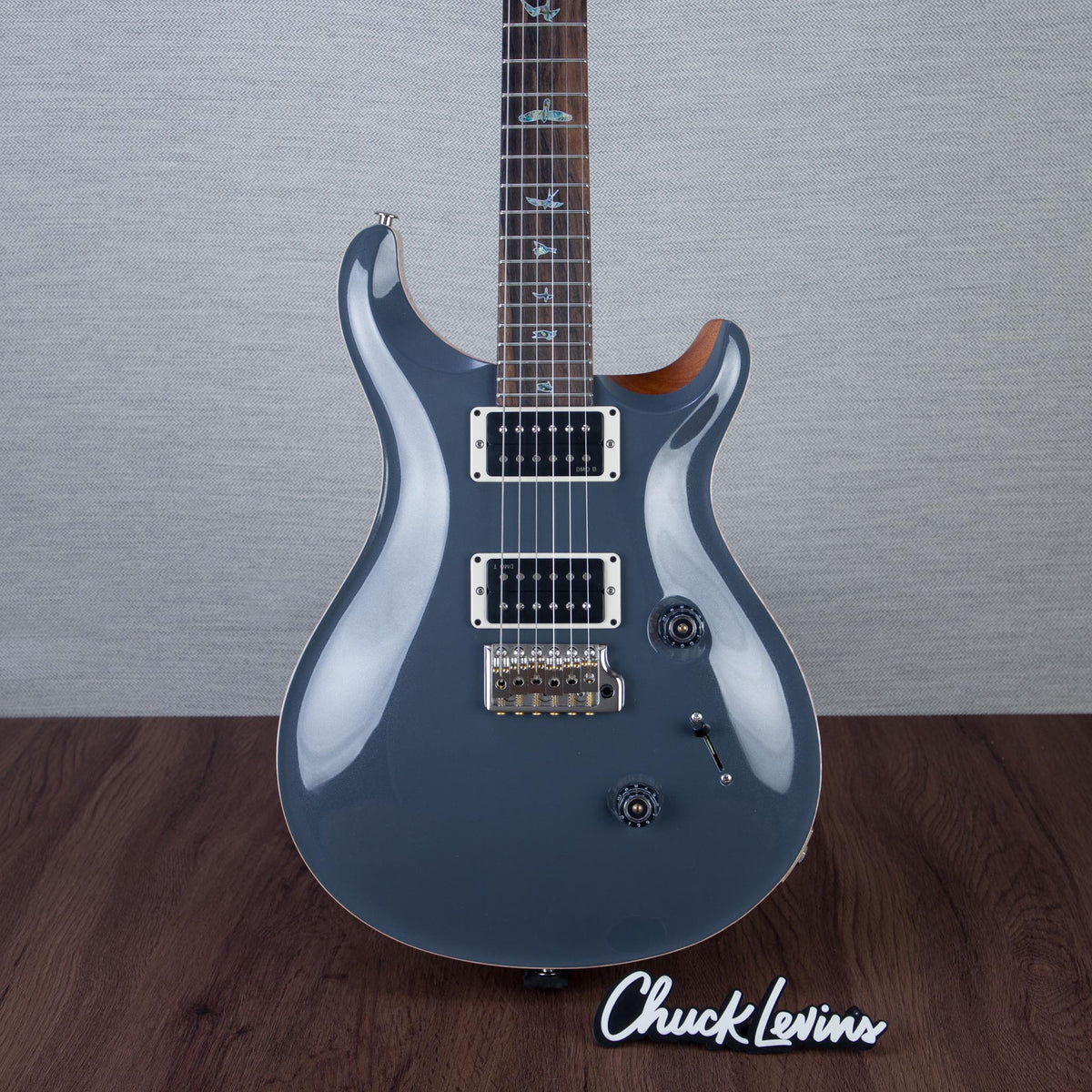 PRS 40th Anniversary Custom 24 Electric Guitar - Metallic Storm Cloud ...