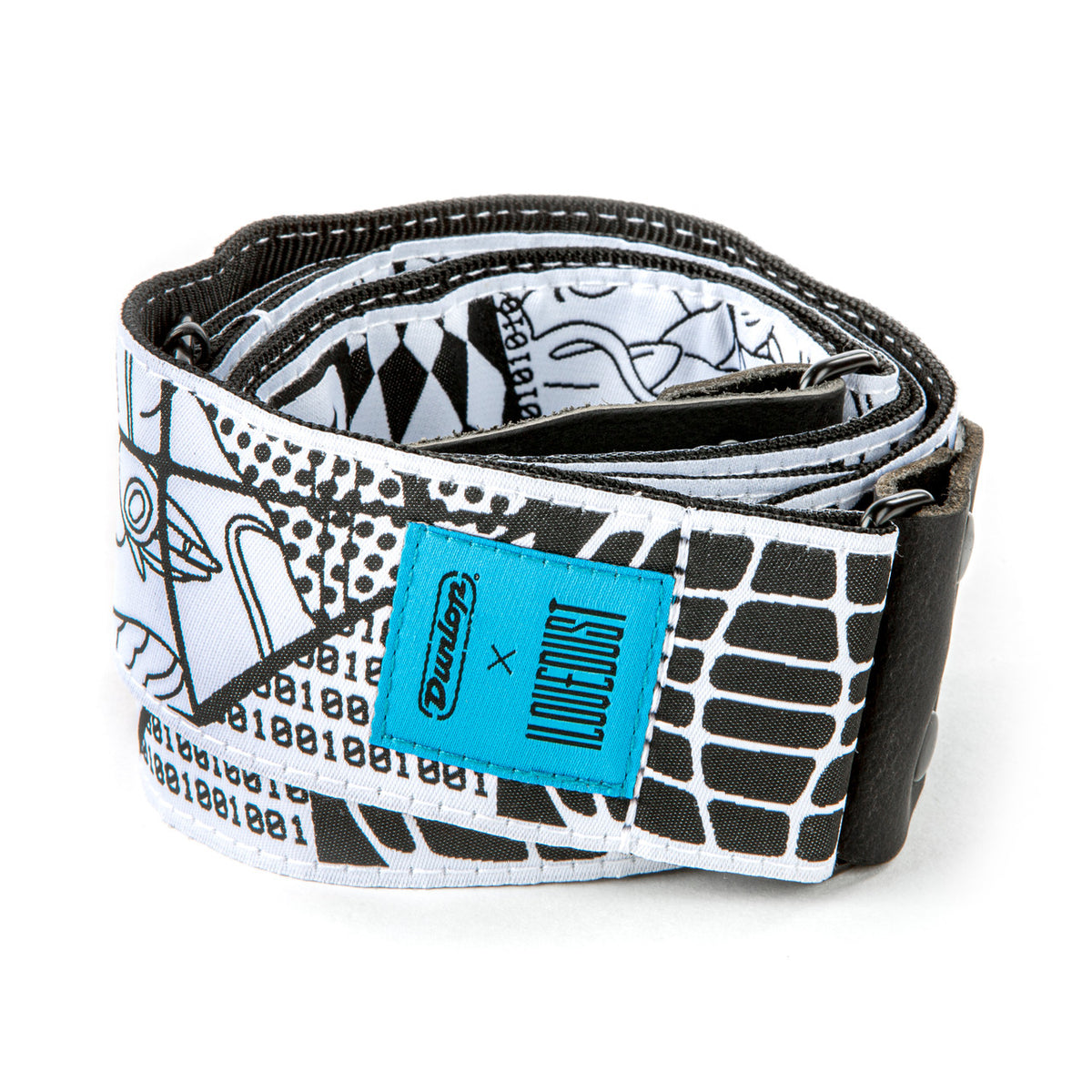 Dunlop ILOVEDUST Jacquard Guitar Straps - Electronic Tears – Chuck ...