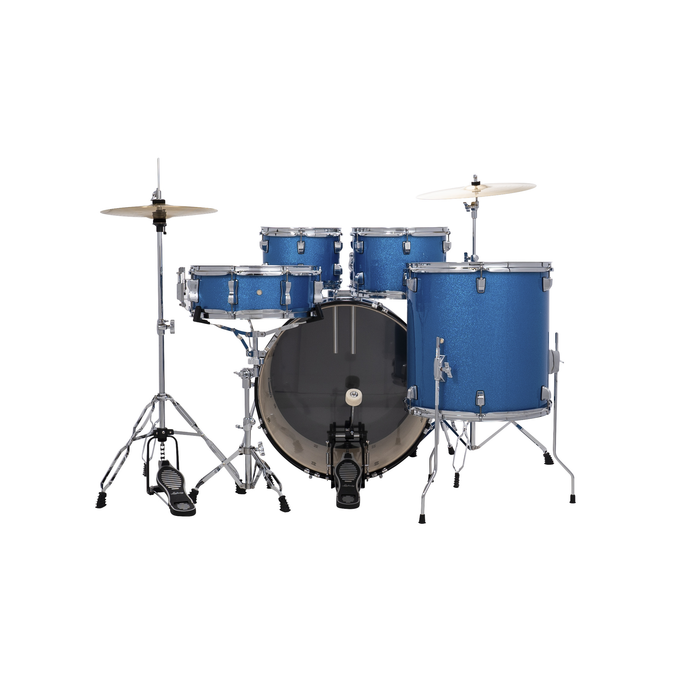 Ludwig Accent Drive Series 5-Piece Drum Kit - Blue Sparkle — Chuck ...
