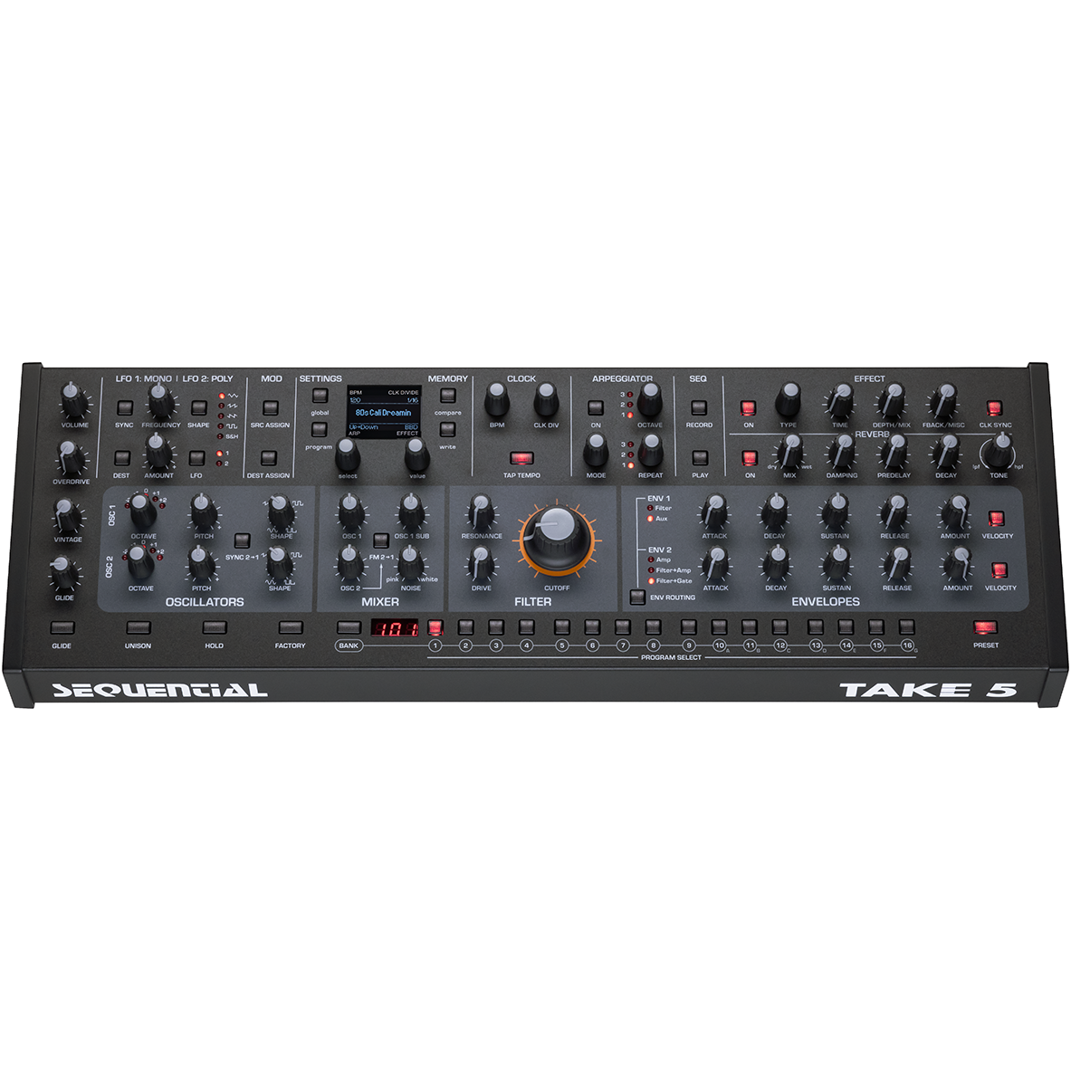 Sequential SEQ-3510 Take 5 Desktop Module – Chuck Levin's Washington Music Center