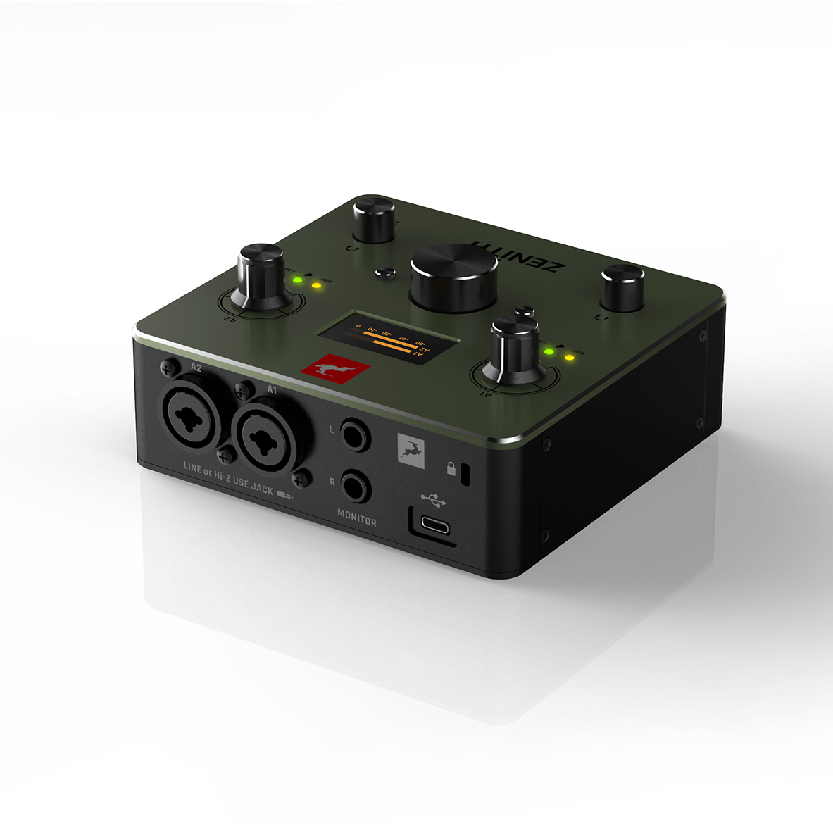 Antelope Audio Zenith 2 Bus-Powered 2 x 2 USB-C Audio Interface – Chuck ...