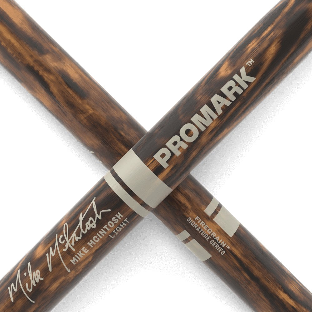 ProMark Mike McIntosh FireGrain Signature Light Marching Drumsticks ...