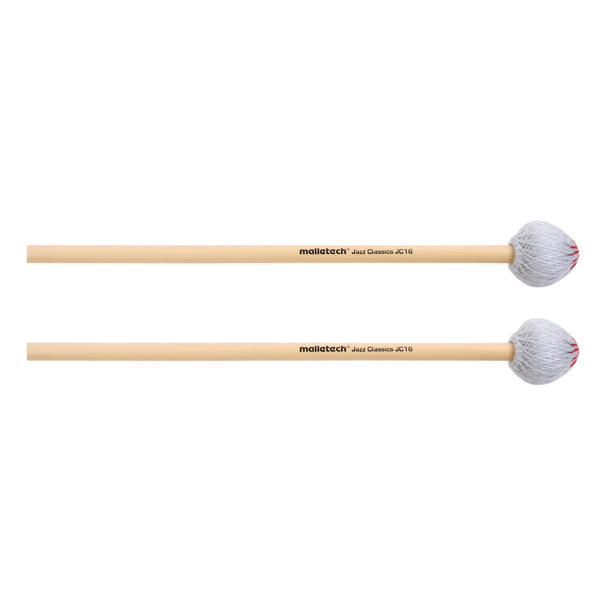 Malletech Jazz Classic Series JC16 Vibraphone Mallets (Pair) - Rattan ...