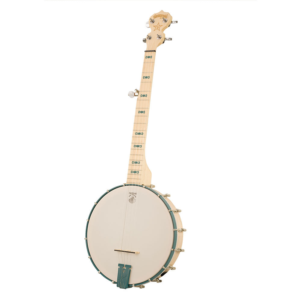 Deering Goodtime Jr Short Scale Banjo - Seawater Teal – Chuck Levin's ...