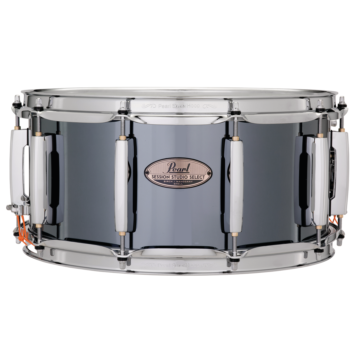 Pearl 6.5x14 Session Studio Snare Drum, Black Mirror Chrome – Chuck ...