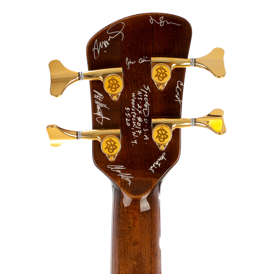 Spector X Series USA Custom NS-2X Electric Bass - Natural — Chuck Levin ...