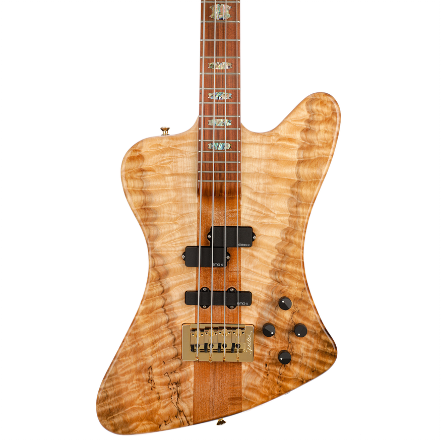 Spector X Series USA Custom NS-2X Electric Bass - Natural — Chuck Levin ...