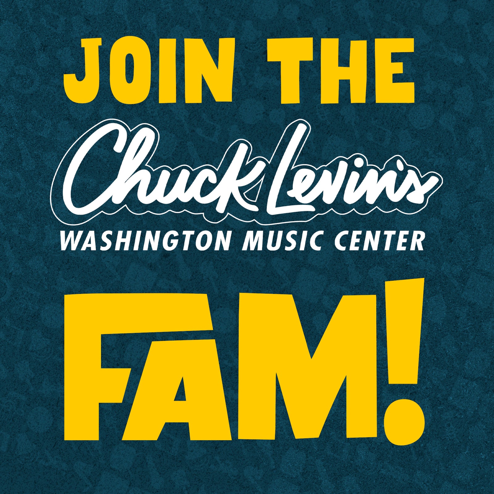 Newsletter Signup — Chuck Levin's Washington Music Center