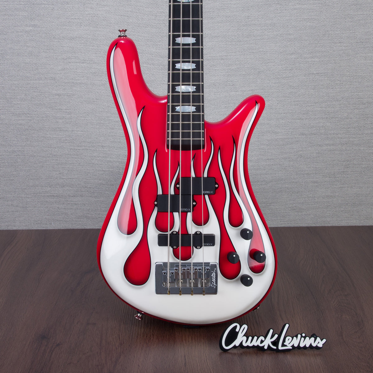 Spector USA Custom NS-2 Hot Rod Series Painted by Dan Lawrence Electri ...