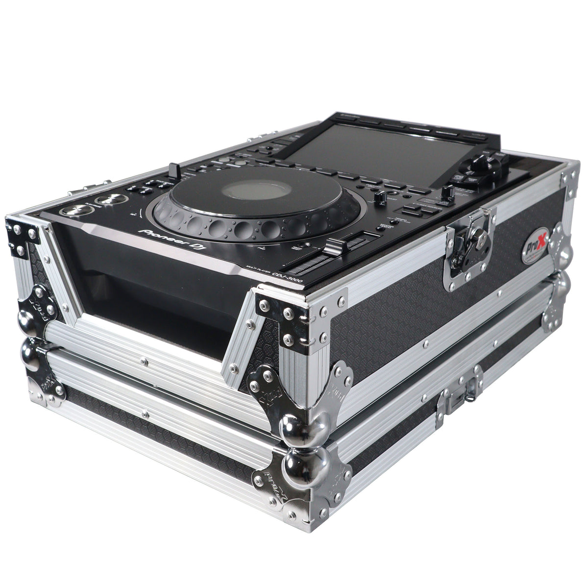 ProX XS-CD Flight Case for Pioneer CDJ-3000 DJS-1000 Denon SC6000 PRIM ...