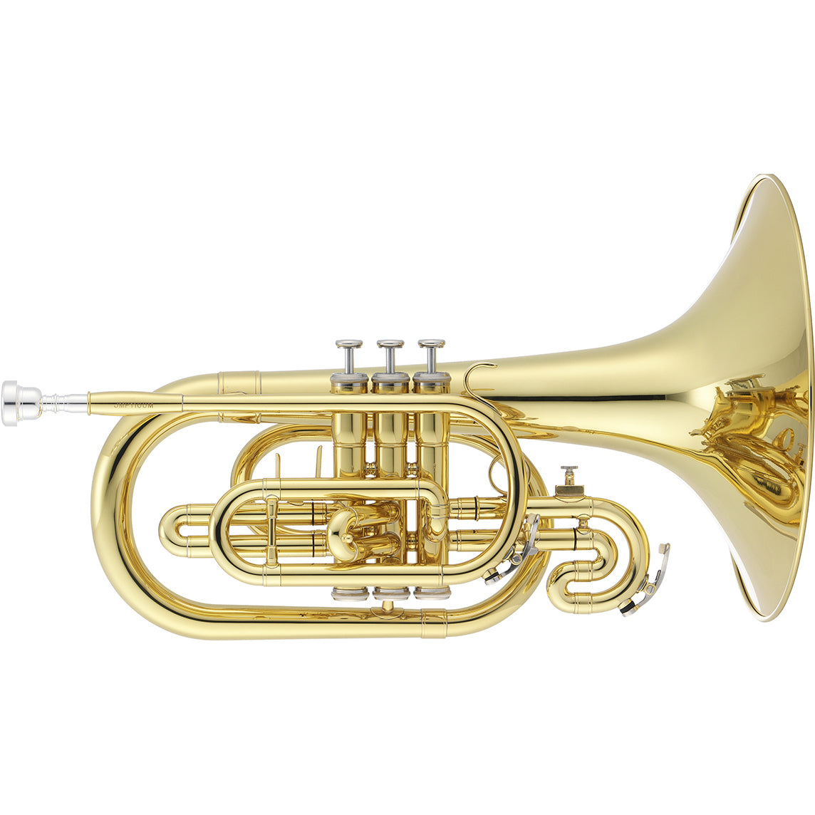 Jupiter JMP1100M Quantum Marching 10.7" Bell F Mellophone W/ Case ...