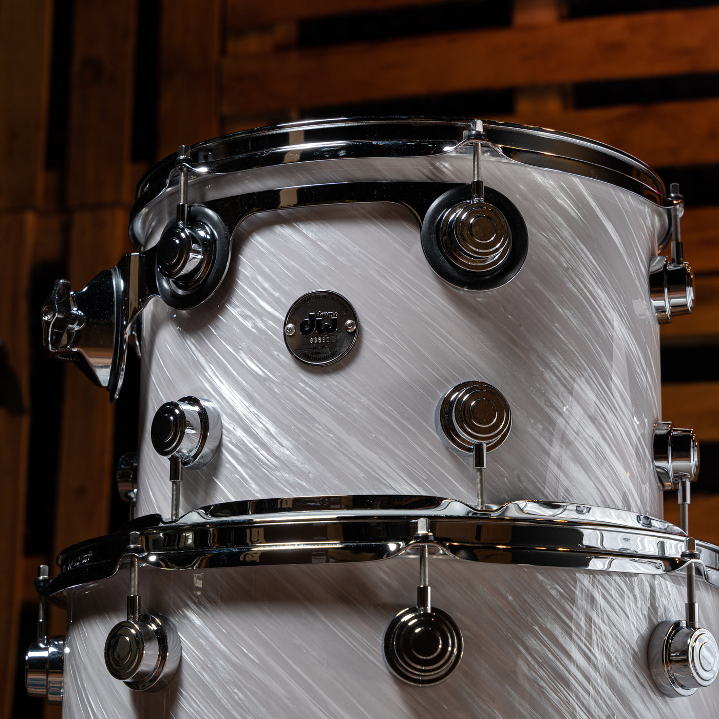DW Classic Series 3-Piece Shell Pack - Twisted White Satin — Chuck ...