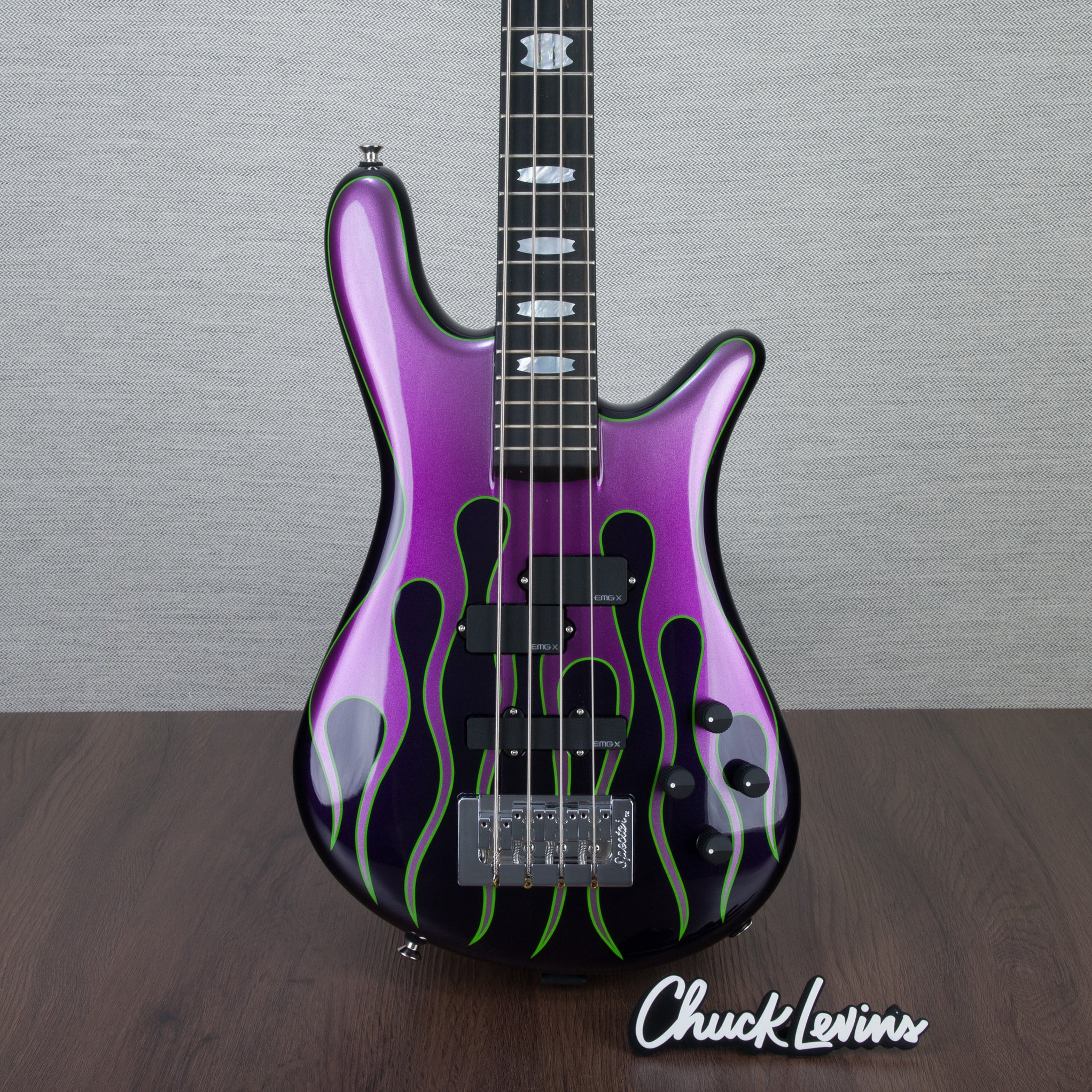 Spector USA Custom NS-2 Hot Rod Series Painted by Dan Lawrence Electri ...
