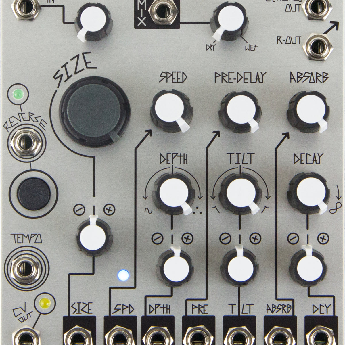 Make Noise Erbe-Verb Continuously Variable Reverb Module – Chuck Levin ...