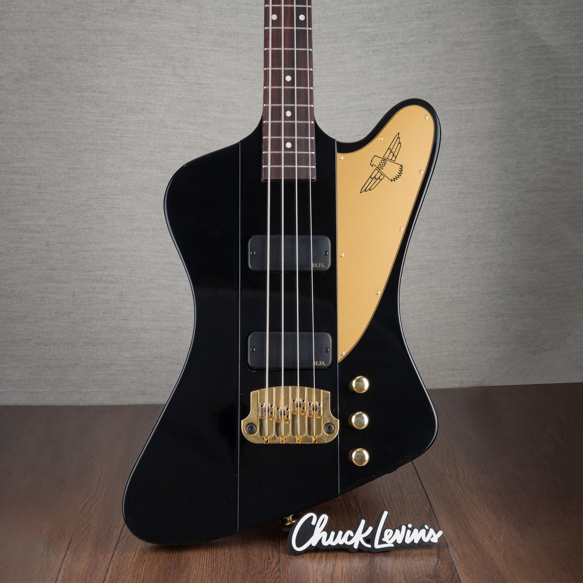 Gibson Rex Brown Signature Thunderbird Electric Bass - Ebony – Chuck ...