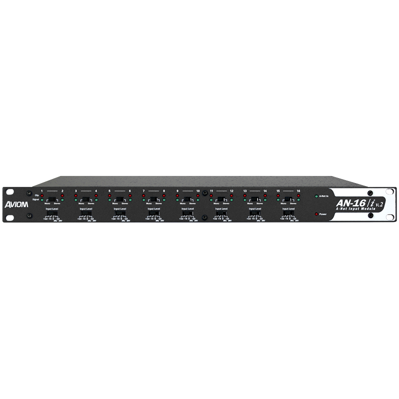 Aviom AN-16/i v.2 16 Channel Input Module – Chuck Levin's Washington ...